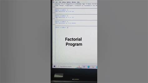 learn factorial program in python coding learnpython programming101