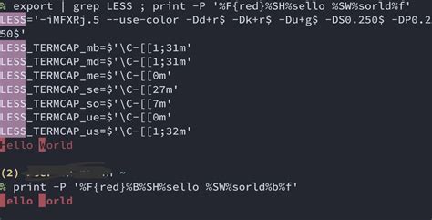 use less to replace less termcap xy · issue 476 · zimfw zimfw · github