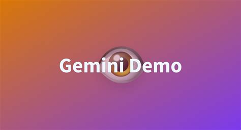 Gemini Demo A Hugging Face Space By Guiajf