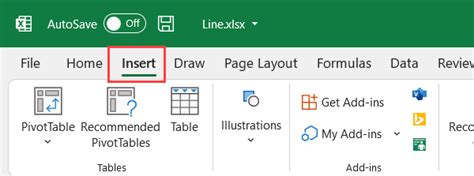 How To Insertdraw A Line In Excel Straight Line Arrows Connectors
