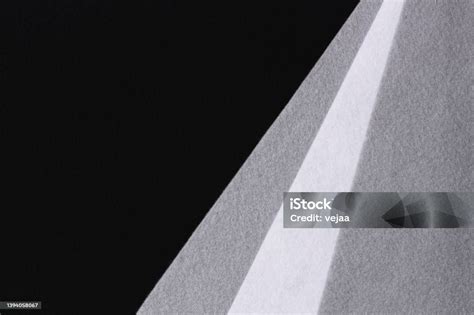 추상적인 기하학적 느낌 텍스처 배경 흰색 회색 검은 색 색상은 공예를위한 섬유를 느꼈습니다 상단보기 평평한 누워 0명에 대한 스톡 사진 및 기타 이미지 Istock