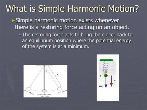 PPT Understanding Elastic Potential Energy Simple Harmonic Motion PowerPoint Presentation