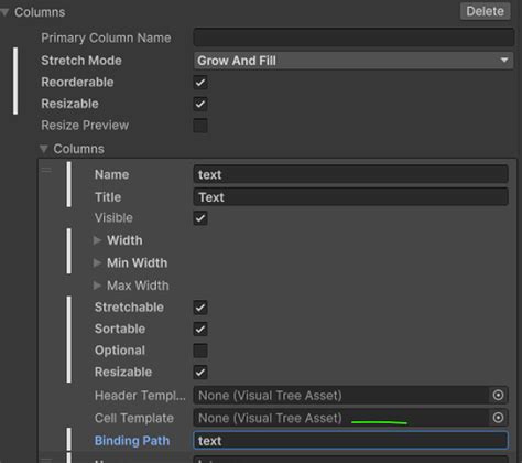 Binding To Items In Listview And Multicolumnlistview With Unity 6 And Ui Builder With Runtime Ui