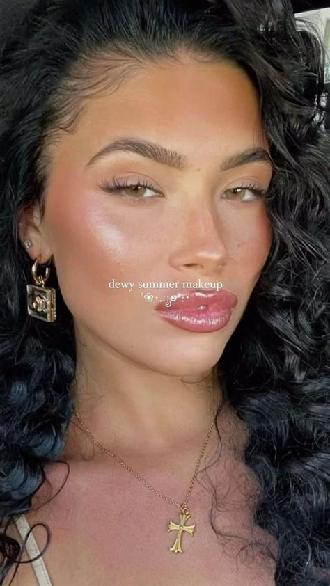 Dewy Summer Makeup Glowy Summer Look In 2024 Dewy Makeup Flawless