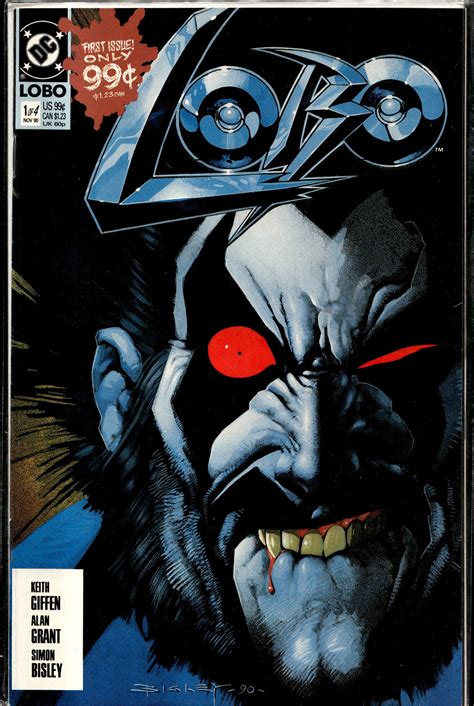 Lobo 1 1990 Lobo Comic Books Copper Age Dc Comics Lobo Humor