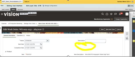Apps2CloudFusion SandBox Personalizatios