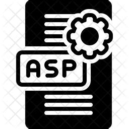 Asp Icon Download In Glyph Style