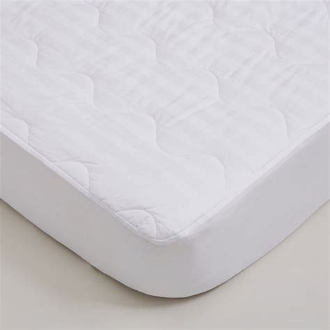 Hotel Luxury Cotton Mattress Protector Dunelm