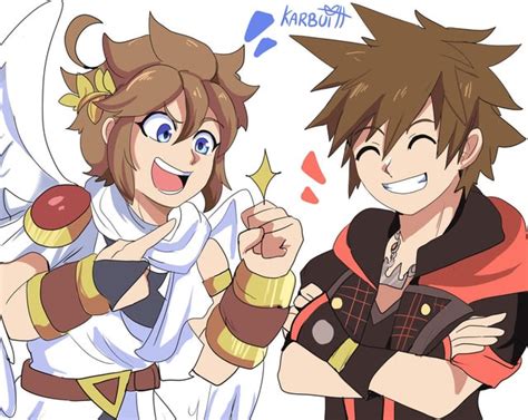 Dont Sora And Pit Looks So Good Together Imagine If The Two Team Up