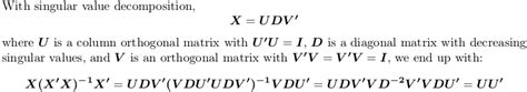R Compute Projection Hat Matrix Via Qr Factorization Svd And Cholesky Factorization