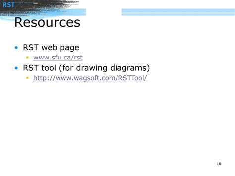 Ppt Introduction To Rst Rhetorical Structure Theory Powerpoint Presentation Id446661