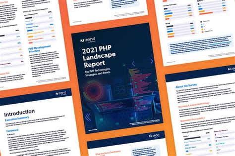 2021 Php Landscape Report Top Php Technologies Zend By Perforce