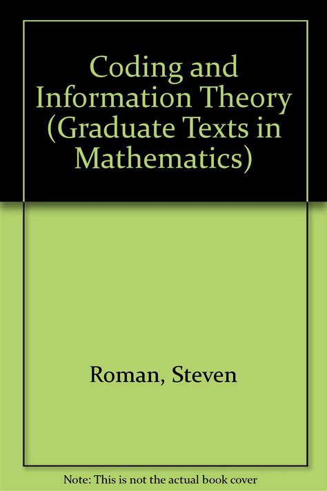 Buy Coding And Information Theory V 134 Graduate Texts In Mathematics Book Online At Low