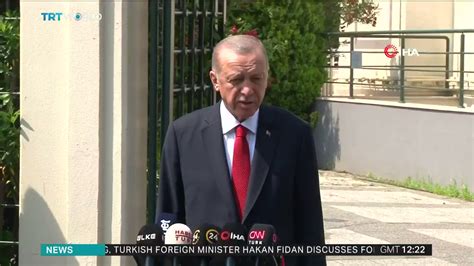 Trt World On Twitter Turkish President Erdogan On Black Sea Grain