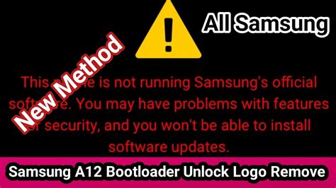 How To Remove Bootloader Unlocked Warning Bootloader Unlock Error