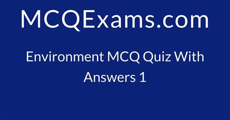 Mcq Questions For Class 7 Geography Environment Quiz 1