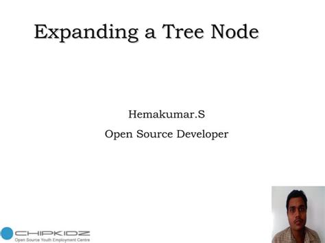 Expanding A Tree Node Ppt