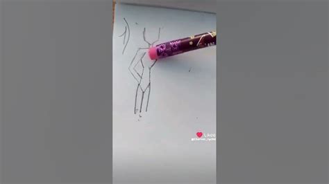 Перший спосіб як намалювати дівчинку 🙂 Youtube