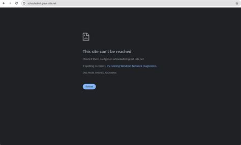 Dnsprobefinishednxdomain Error Hosting Support Infinityfree Forum