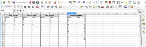 Calc Way To Join Merge Multiple Data Ranges To One English Ask