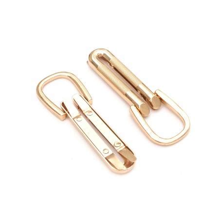 Textured Loop Strap Connectors Gold Sew Hot