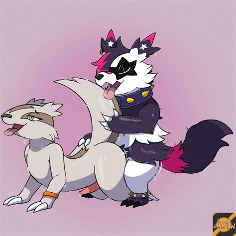 Rule 34 Galarian Zigzagoon Linoone Male Male Pokémon Species