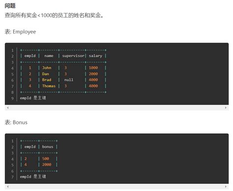 Leetcode刷题实战577：员工奖金 知乎