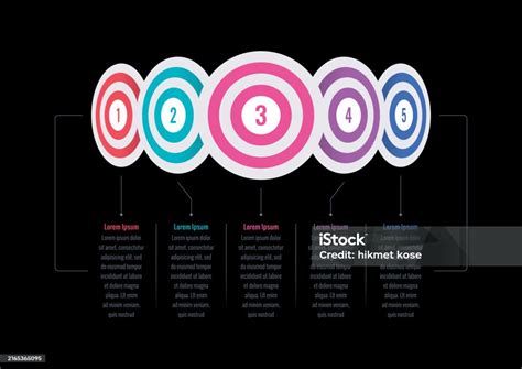 웹 인터넷 잡지 교육 잡지 연간 보고서 정보 템플릿입니다 대상 보드 인포 그래픽 템플릿 5가지 옵션 인포그래픽 템플릿 개념에 대한 스톡 벡터 아트 및 기타 이미지 Istock