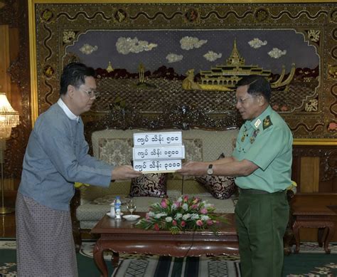 မုန်တိုင်းဒဏ်သင့်ဒေသများ၌ ကူညီကယ်ဆယ်ရေးနှင့် ပြန်လည်ထူထောင်ရေးလုပ်ငန်းများအတွက် စေတနာရှင်၊ အလှူရ