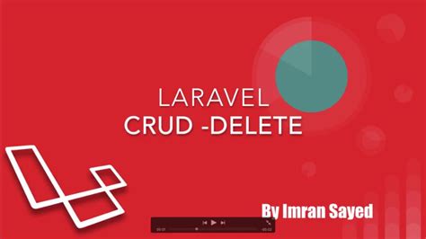 15 Crud Delete Laravel 56 Youtube
