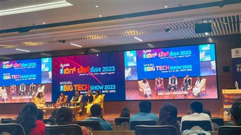 Myusruthebigtechshow2023 Doitthemysuruway Womenintech Kushala M Gowda