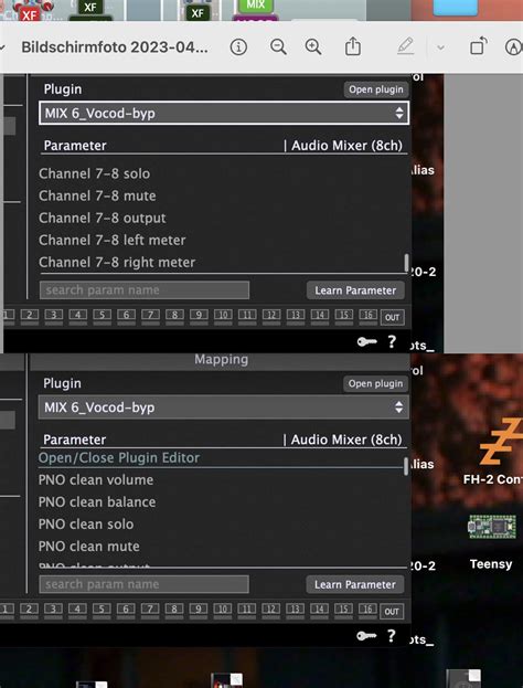 Widget Mapping To A Plugin Problem With The Shown Naming Scheme