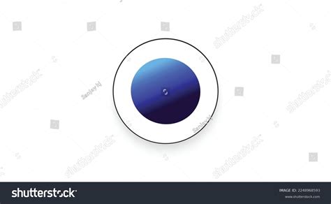 Planet Aqua Cryptocurrency Logo On Isolated Stock Vector Royalty Free 2248968593 Shutterstock