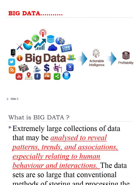 Big Data Presentation Pdf Big Data Information