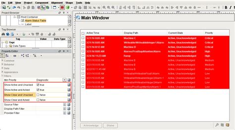 Alarm Status General Filtering Ignition User Manual
