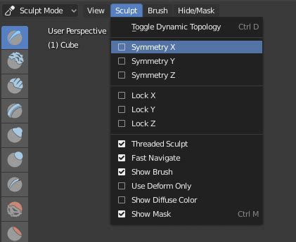 Mirror How To Disable Symmetrize In Sculpt Mode Blender Stack Exchange