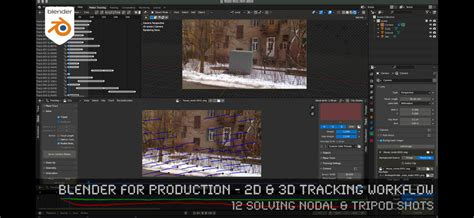 Blender D D Tracking Workflow Extensive Tutorial Series BlenderNation
