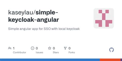 Github Kaseylau Simple Keycloak Angular Simple Angular App For Sso With Local Keycloak