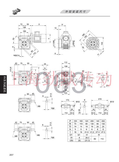 NRV蜗轮蜗杆减速机 上 海 劲 默 传 动 设 备 有 限 公 司