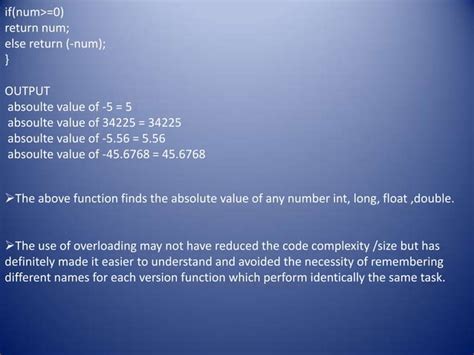 Classes Function Overloading Ppt