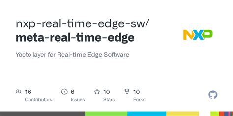 github nxp real time edge sw meta real time edge yocto layer for