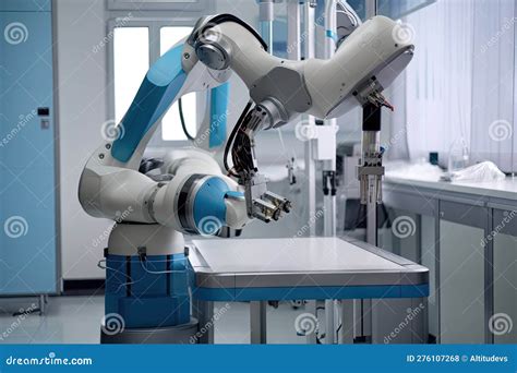 Robotic Arm Administering Anesthesia With Precise Steady Movements Stock Image Cartoondealer