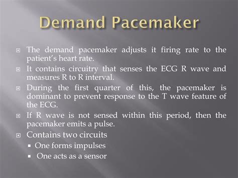 Ppt Pacemaker And Its Classification Powerpoint Presentation Free