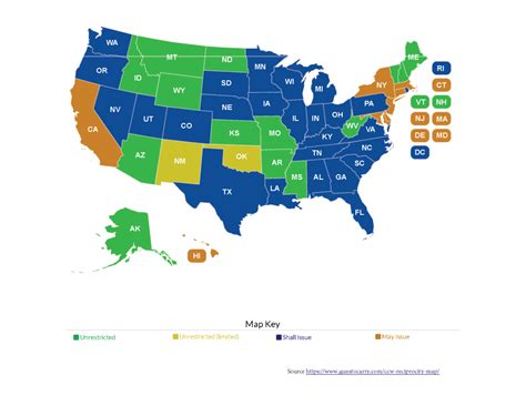 Colorado Ccw Reciprocity Map