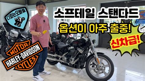 입문용으로도 강추 할리데이비슨 소프테일 스탠다드 23년12월신차 출고된 옵션최상급 차량 ️다파는오빠들 010 4078