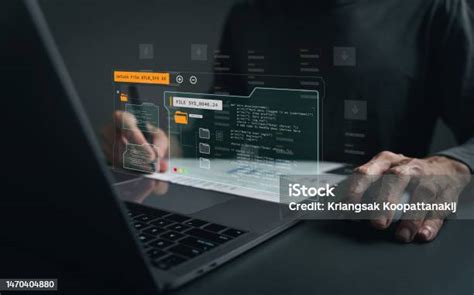 Software Developer Or Programmer Coding Program With Laptop Create