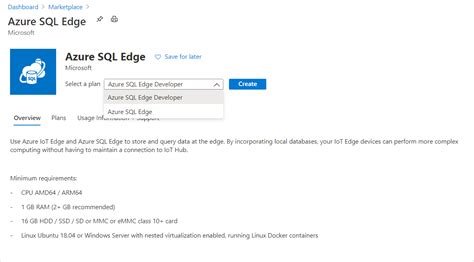 Implementación De Azure Sql Edge Mediante Azure Portal Microsoft Learn