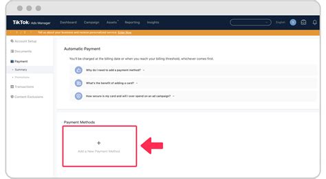 Tiktok Payment Methods A Beginners Guide To Set Up Ads Payment