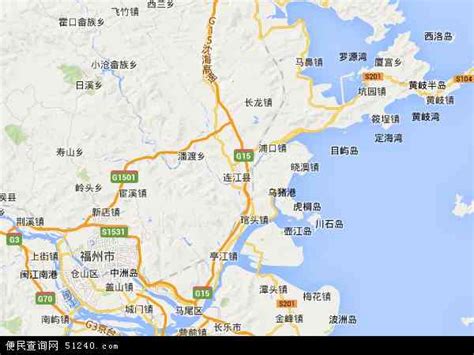 连江县地图 连江县卫星地图 连江县高清航拍地图
