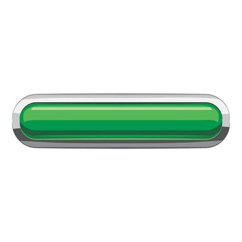 Light Green Rectangular Button Icon Cartoon Style 14750988 Vector Art At Vecteezy